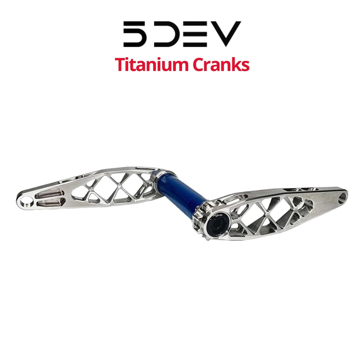 5DEV Titanium Cranks | Bikecomponents.ca
