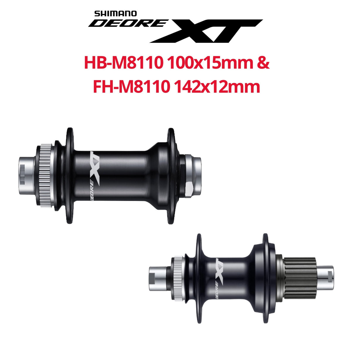 Shimano XT 12-speed Hubs | 32H, MICRO SPLINE, 142mm or BOOST 148mm ...
